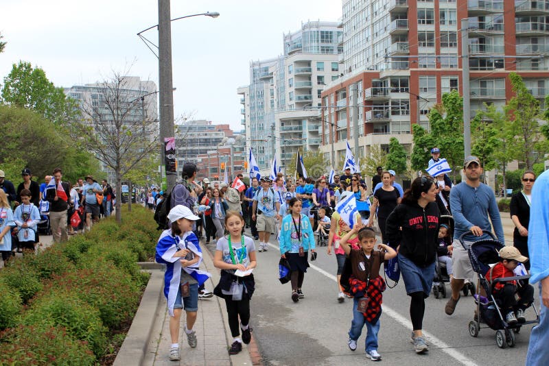 The Annual Marsh Walk with Israel in Toronto Editorial Image - Image of ...