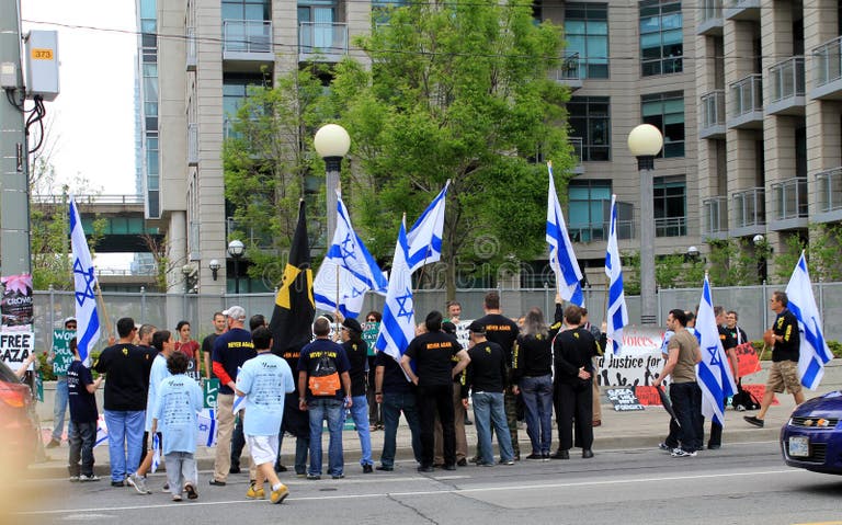 The Annual Marsh Walk with Israel in Toronto Editorial Stock Image ...