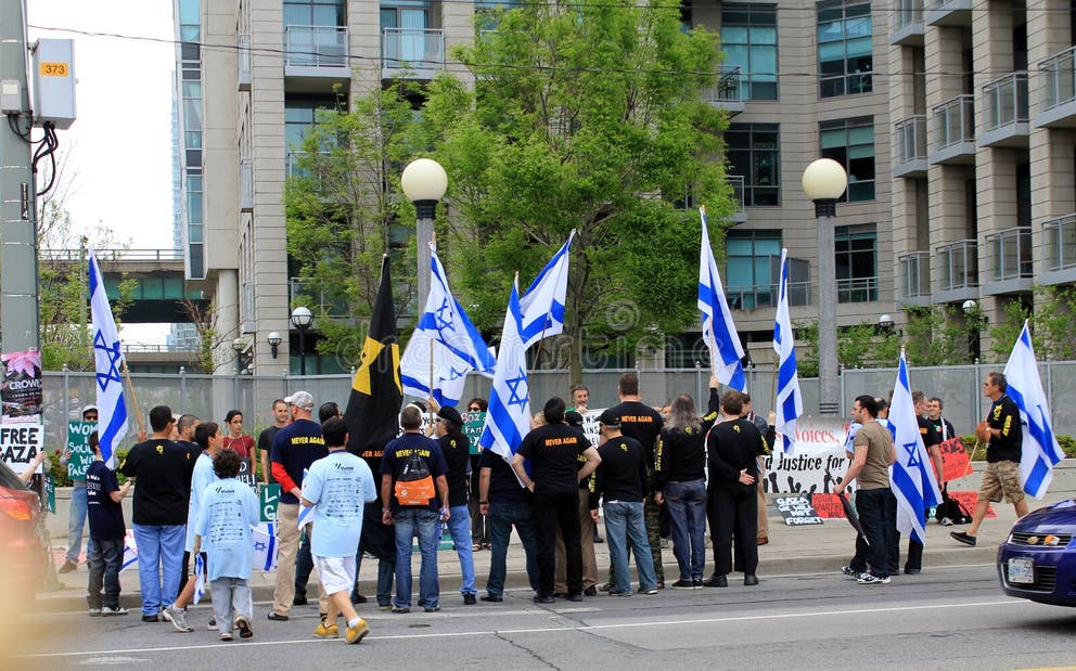 The Annual Marsh Walk with Israel in Toronto Editorial Stock Image ...