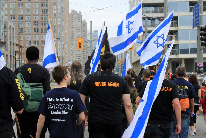 The Annual Marsh Walk with Israel in Toronto Editorial Photo - Image of ...