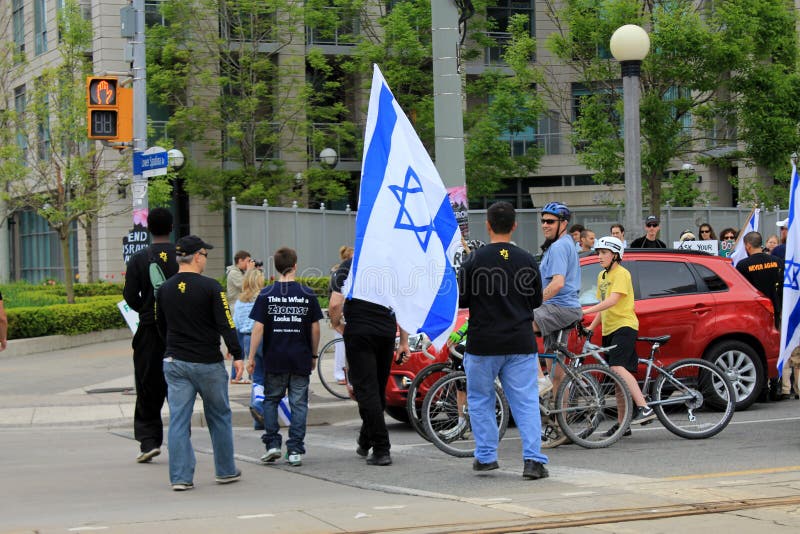 The Annual Marsh Walk with Israel in Toronto Editorial Stock Image ...