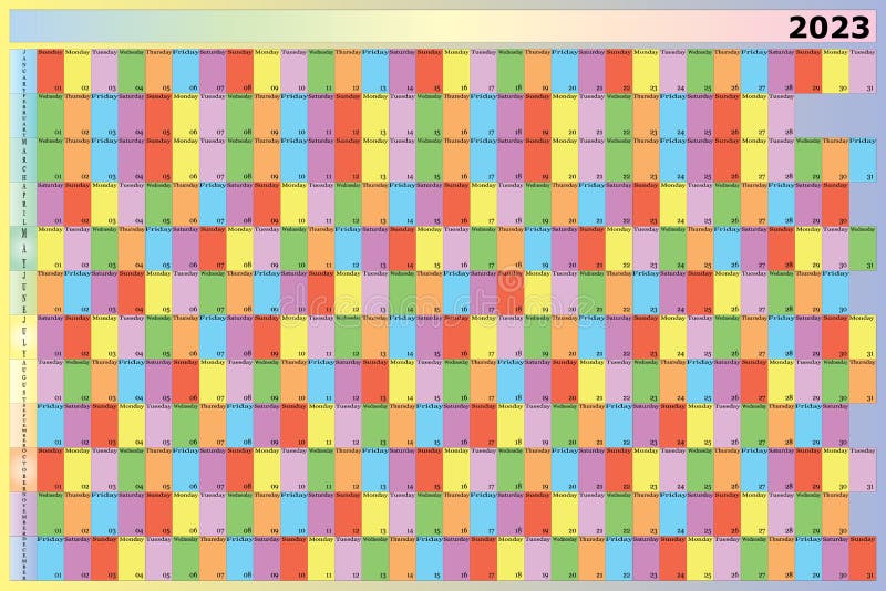 2023 annual planner stock photo. Image of seasonal, office - 265740046