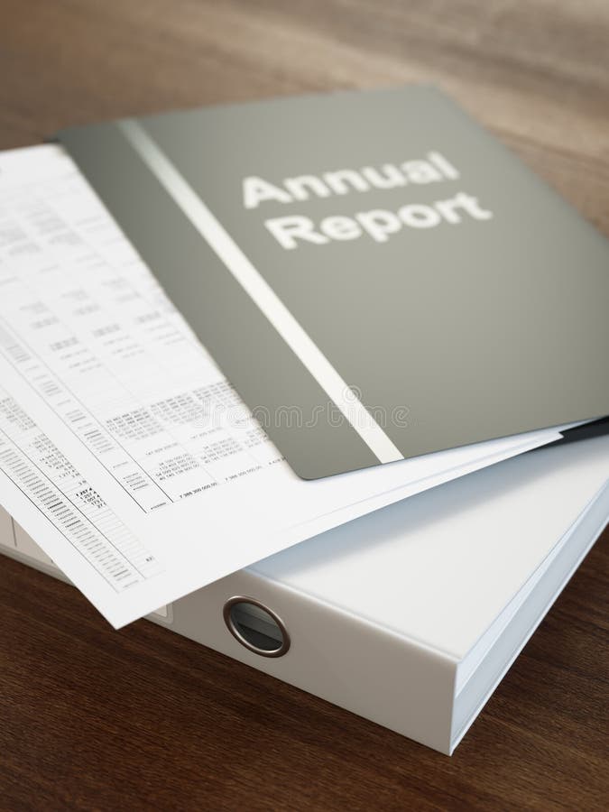 Annual Report stock illustration. Illustration of banking - 46768188