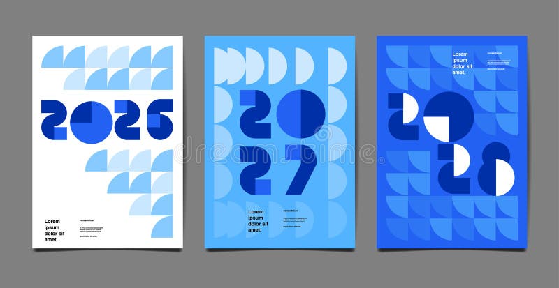 Annual Report, Template Layout Design ,2025, 2026, 2027, 2028 ...