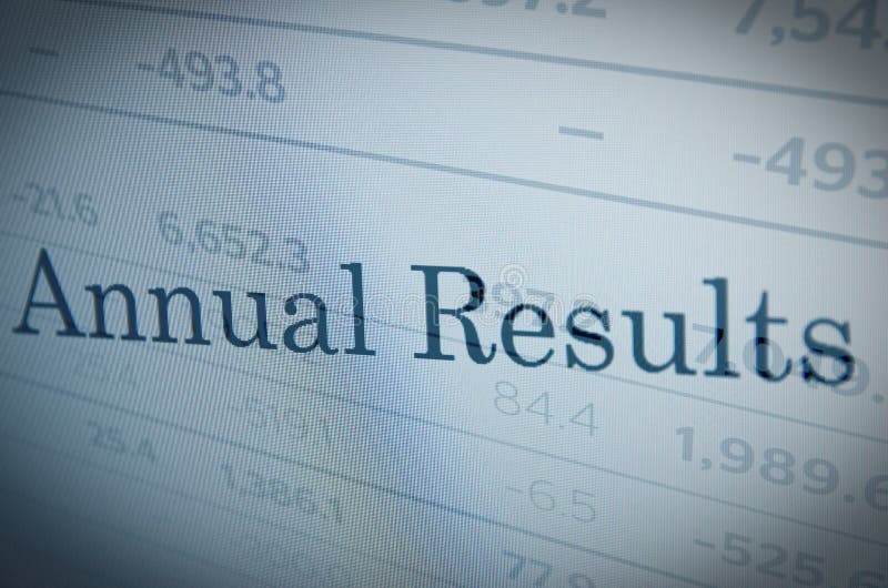 Annual Results stock photo. Image of gain, financial - 51502106