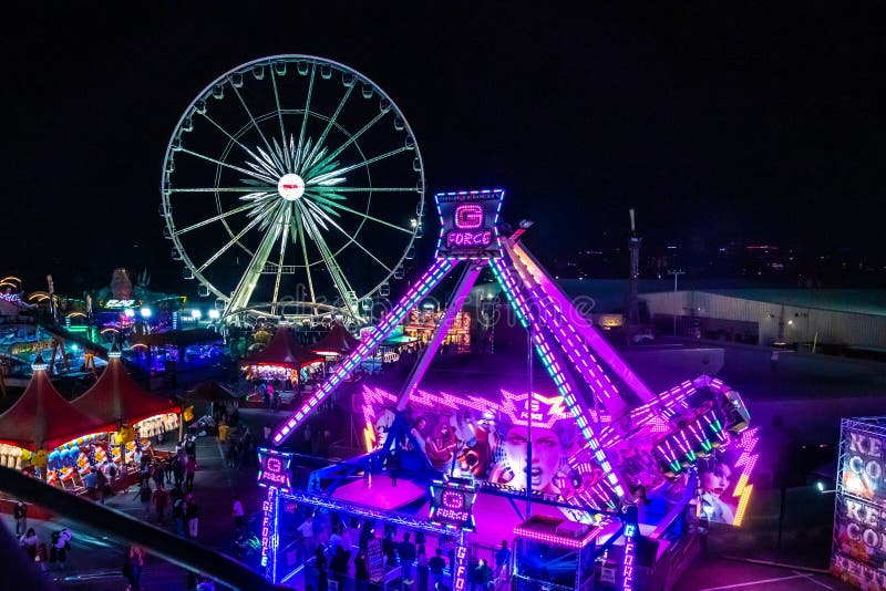 An Annual State Fair Held at Fairgrounds Phoenix, Arizona Editorial ...