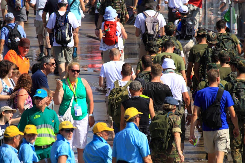 An Annually Recurring Large Walking Event Editorial Photo - Image of ...