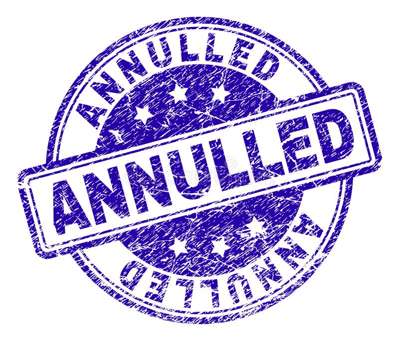 Annulled Label Sticker,Annulled Badge Sign Stock Vector - Illustration ...