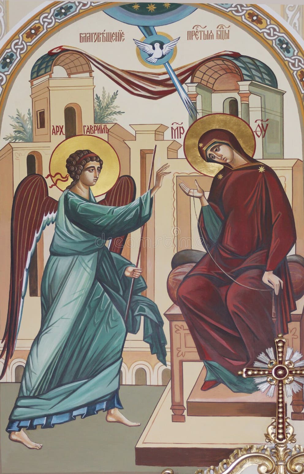 447 Orthodox Icon Annunciation Stock Photos - Free & Royalty-Free Stock ...