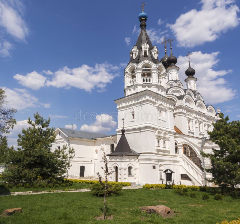 Annunciation Monastery in Murom, Russia. View of Church Stock Photo ...