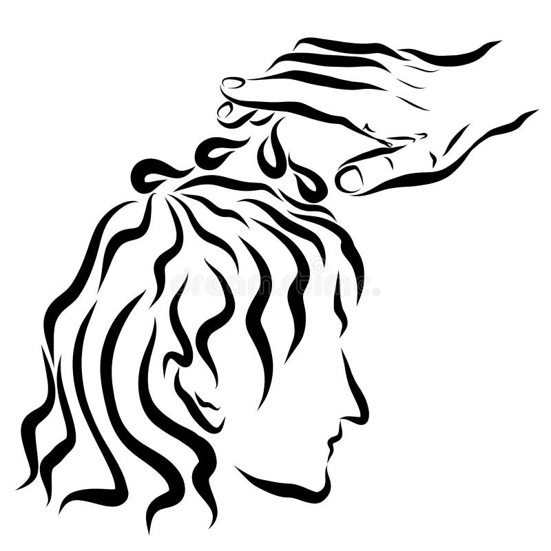 Mans Head Silhouette Stock Illustrations – 612 Mans Head Silhouette ...