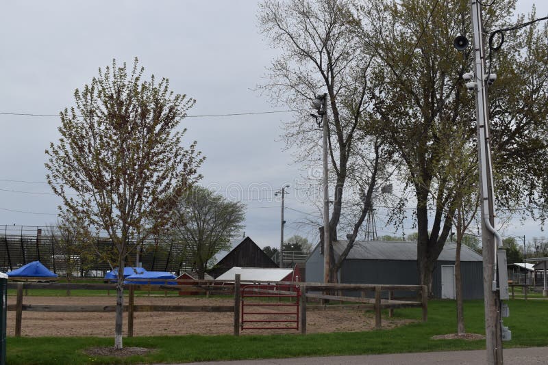 Anoka County Fairgrounds in Anoka, Minnesota Stock Photo - Image of ...
