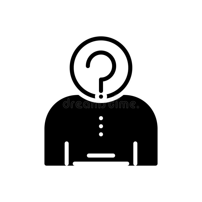 Mix Icon for Unknown, Unfamiliar and Nameless Stock Vector ...