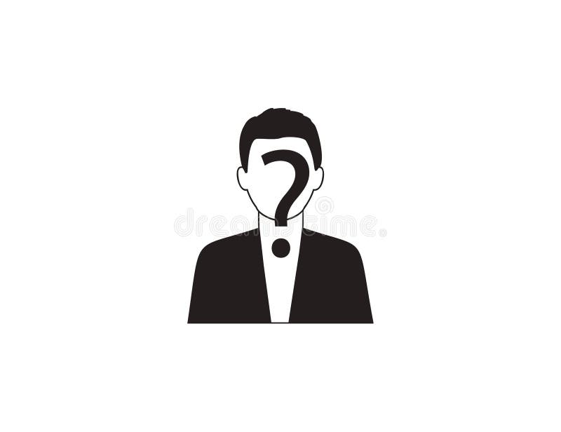 Anonymity, Unknown Icon. Vector Illustration. Stock Vector ...