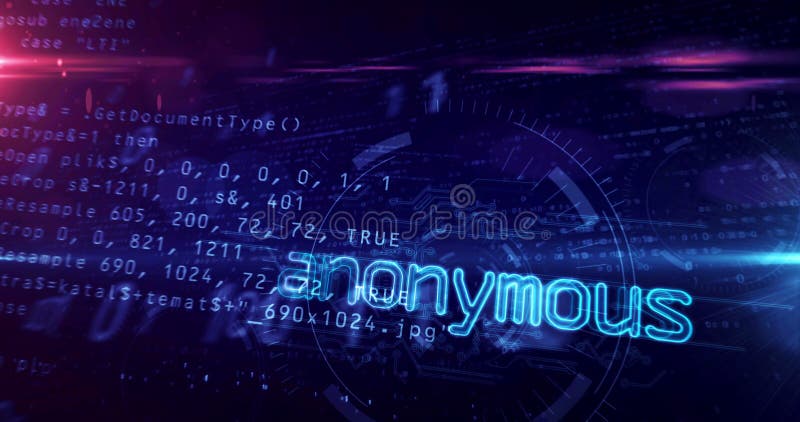 Anonymous Abstract Concept Animation Stock Footage - Video of darknet ...