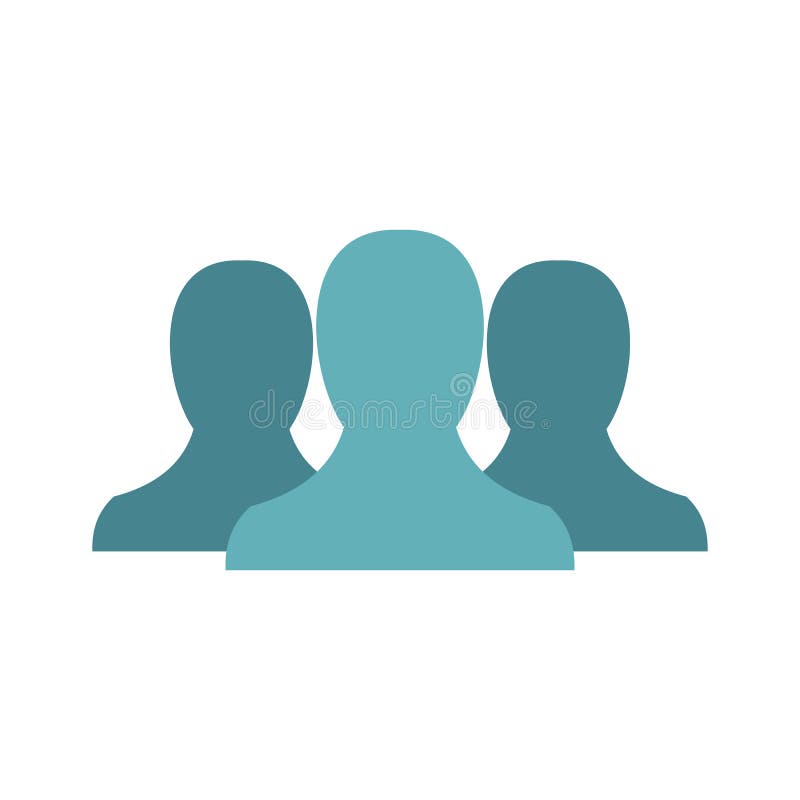 Anonymous Avatars Icon, Flat Style Stock Vector - Illustration of ...