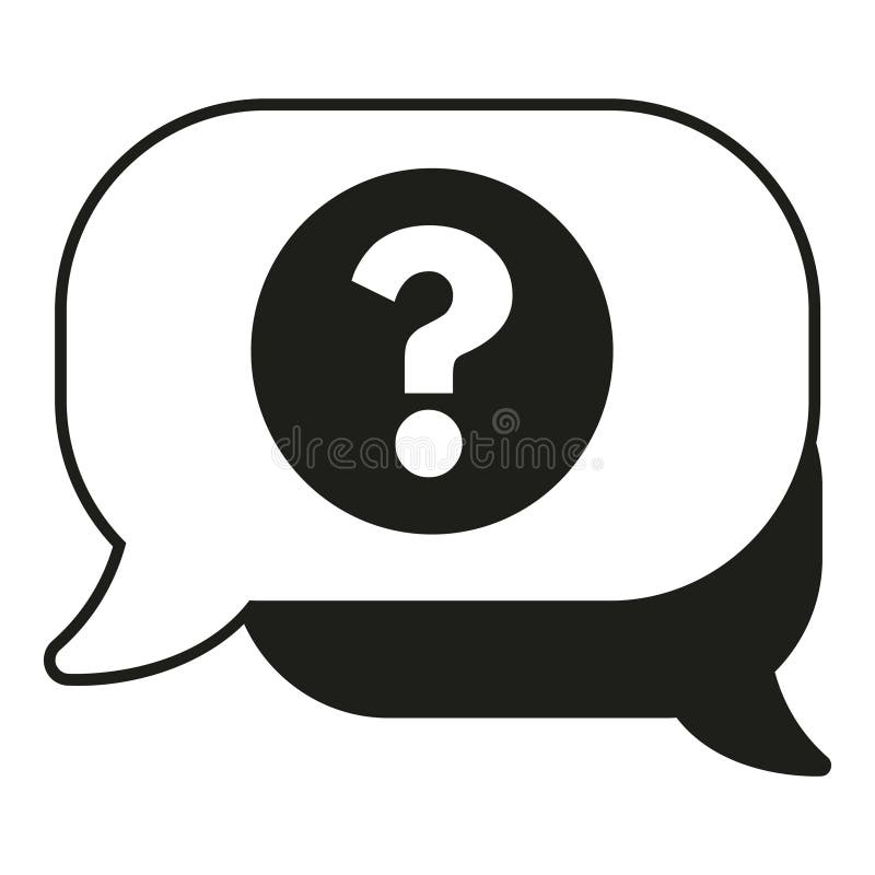 Anonymous Chat Icon Simple Vector. Human Hidden Message Stock Vector ...