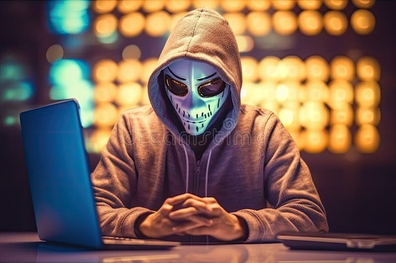 Anonymous Hacker. Concept of Hacking Cybersecurity, Cybercrime ...