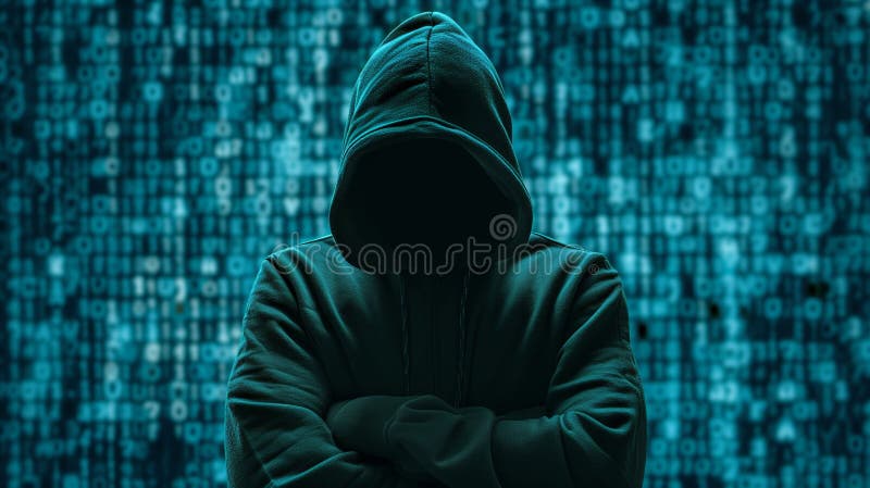 Anonymous Figure with Crossed Arms Stock Illustration - Illustration of ...