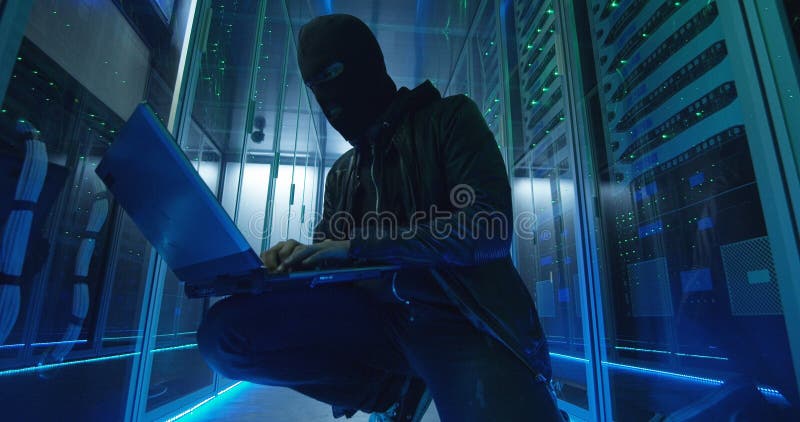 Anonymous Hacker Breaking Into Server System Stock Image Image Of Privacy Network 130140005