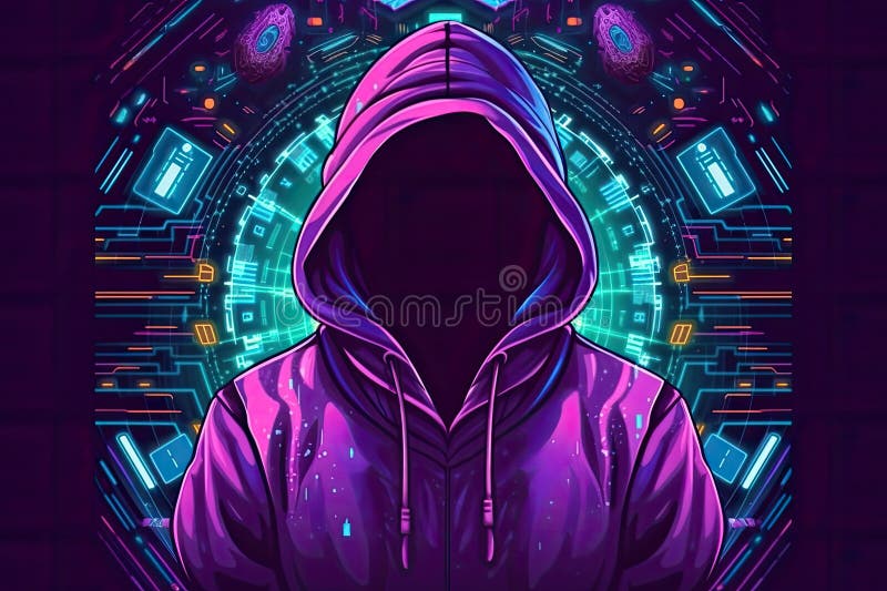 Anonymous Hacker. Concept of Hacking Cybersecurity, Cybercrime ...