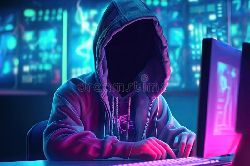Anonymous Hacker. Concept of Hacking Cybersecurity, Cybercrime ...