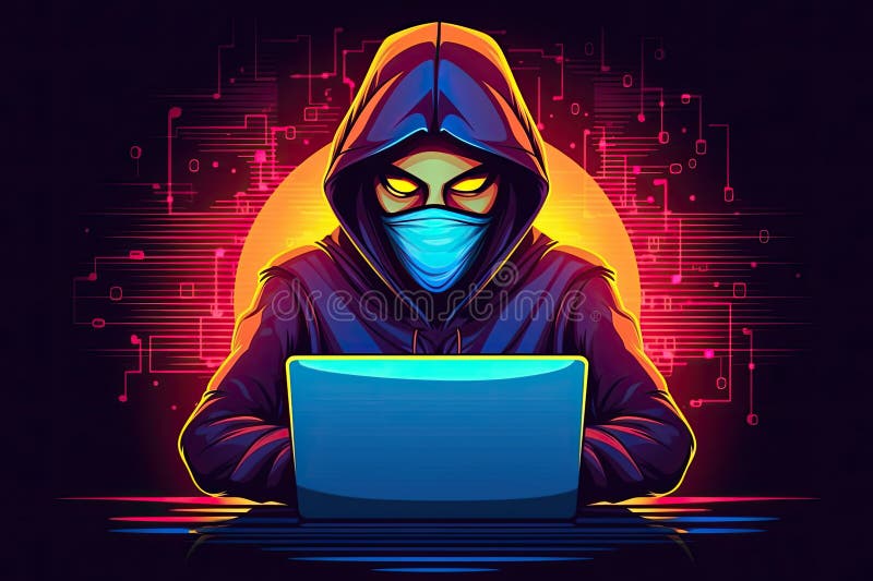 Anonymous Hacker. Concept of Hacking Cybersecurity, Cybercrime ...