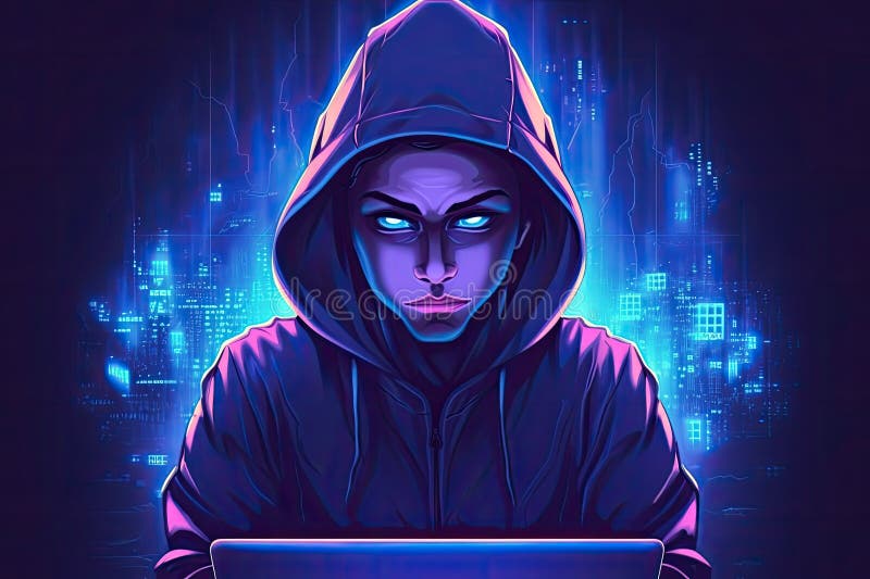 Anonymous Hacker. Concept of Hacking Cybersecurity, Cybercrime ...