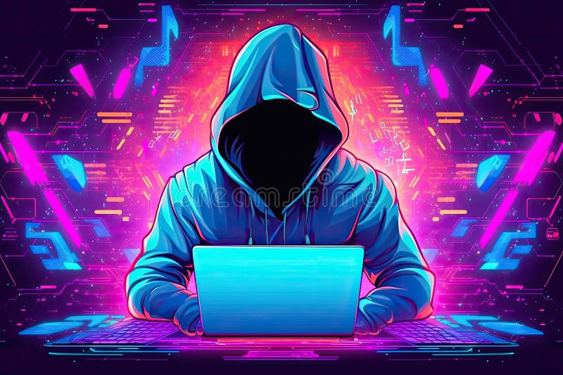 Anonymous Hacker. Concept of Hacking Cybersecurity, Cybercrime ...