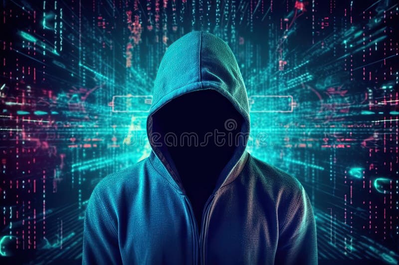 Anonymous Hacker Concept Of Hacking Cybersecurity Cybercrime Cyberattack Stock Illustration