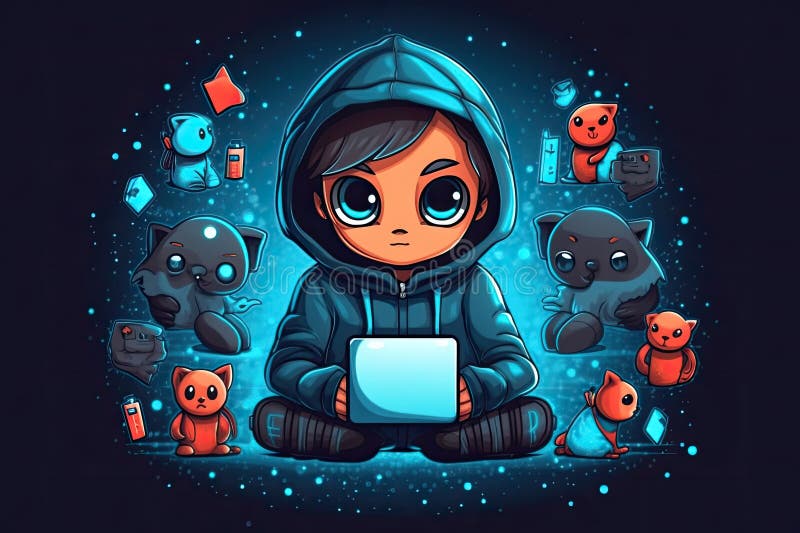 Anonymous Hacker. Concept of Hacking Cybersecurity, Cybercrime ...