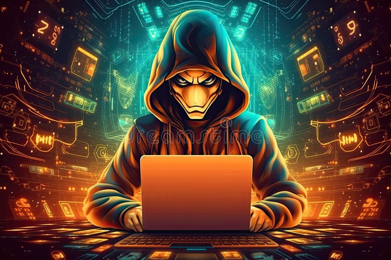 Anonymous Hacker. Concept of Hacking Cybersecurity, Cybercrime ...