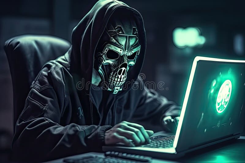 Anonymous Hacker. Concept of Hacking Cybersecurity, Cybercrime ...