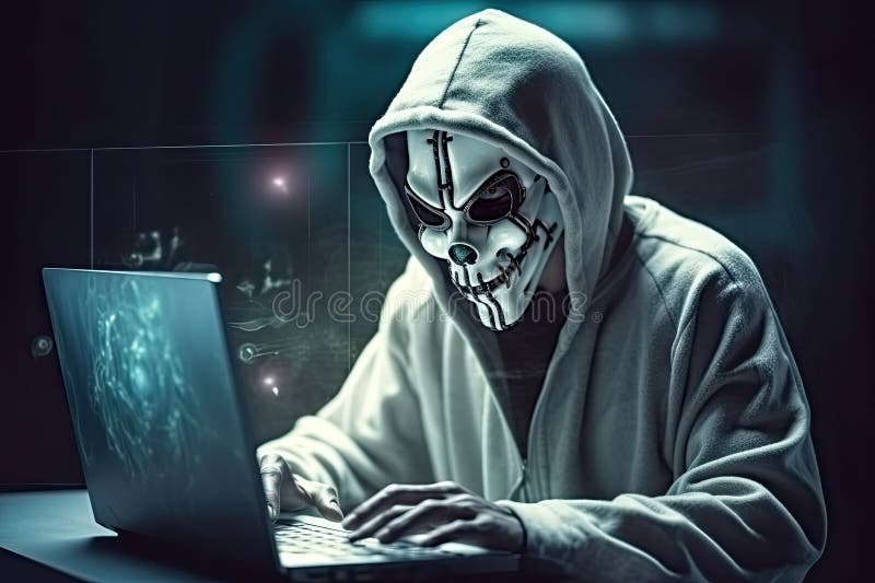 Anonymous Hacker. Concept of Hacking Cybersecurity, Cybercrime ...