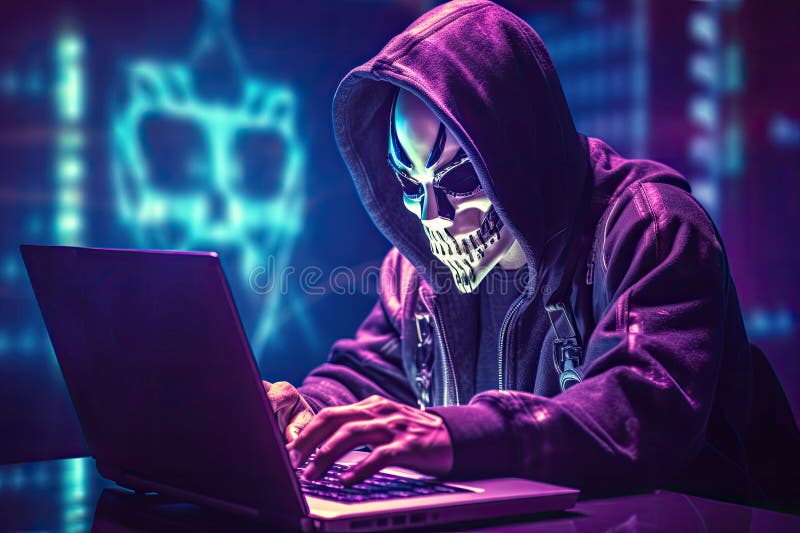 Anonymous Hacker. Concept of Hacking Cybersecurity, Cybercrime ...