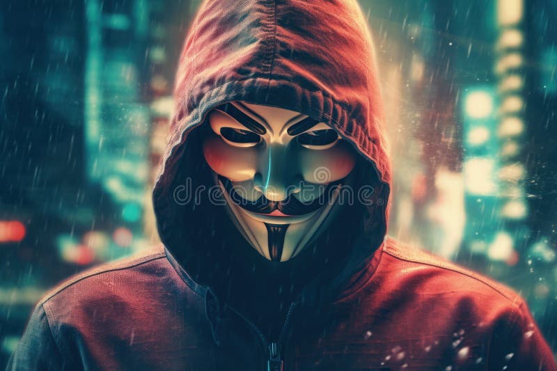 Anonymous Hacker Portrait: Cybersecurity and Cybercrime Concept ... Anonymous Hacker Portrait: Cybersecurity and Cybercrime Concept ...