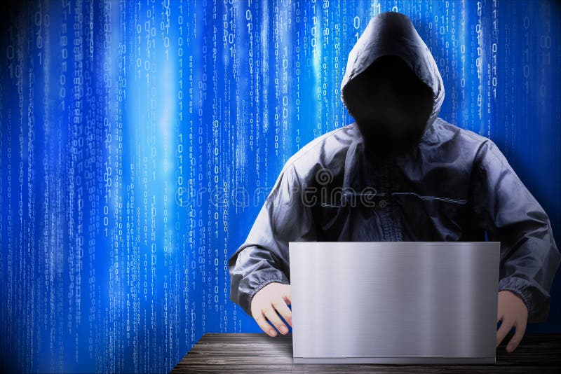 703 Hacker Typing Laptop Binary Code Background Stock Photos - Free ...