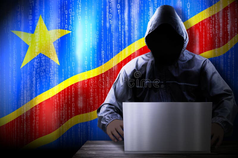 Anonymous Hooded Hacker, Flag of Congo - Democratic Republic, Binary ...