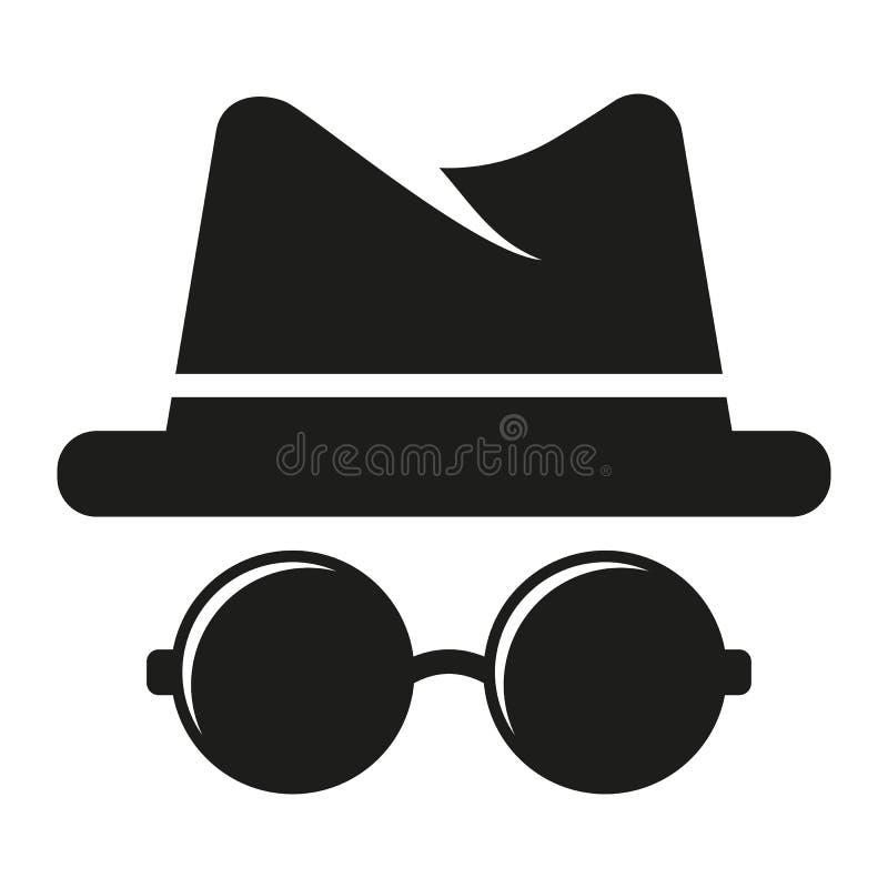 Anonymous Icon. an Incognito Person Vector Illustration Stock Vector ...