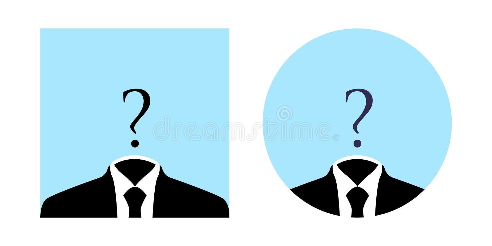 Unknown Male Avatar Profile Image, Businessman Vector Stock Vector ...