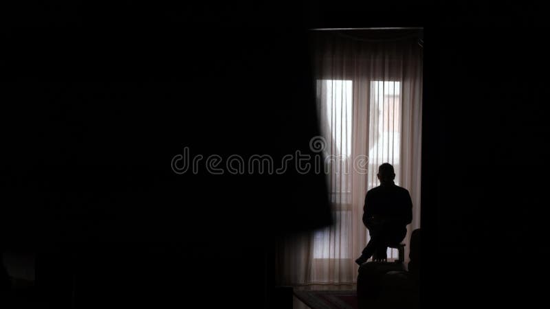 Anonymous Interview Silhouette for Conceptual Use Stock Footage - Video ...