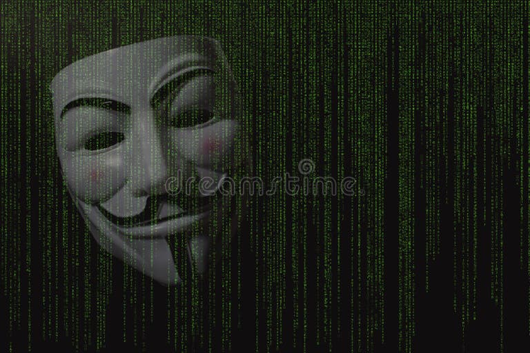Anonymous mask editorial stock image. Image of security - 67419234