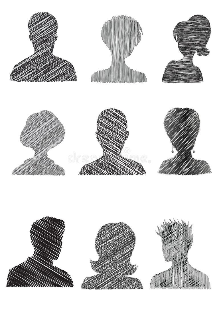 Scribble Face Stock Illustrations – 6,387 Scribble Face Stock ...