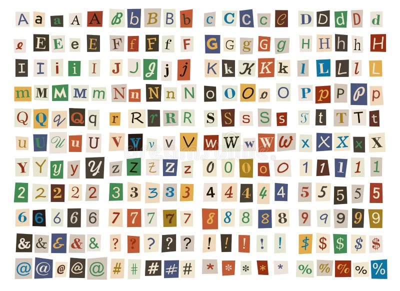 Letters Numbers Mix Stock Illustrations – 76 Letters Numbers Mix Stock ...
