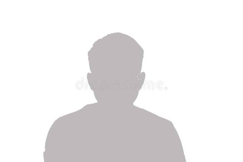 Shadow Anonymous Human. Abstract Black Silhouette Unknown Man in ...
