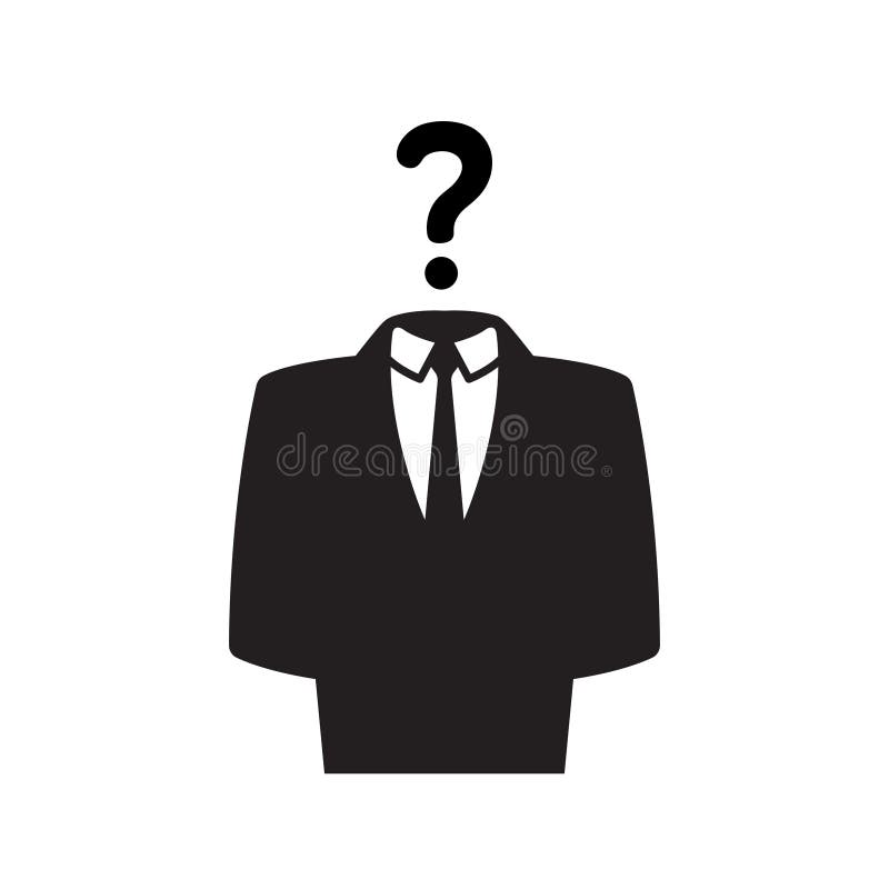 Anonymous User Icon stock vector. Illustration of isolated - 88848107