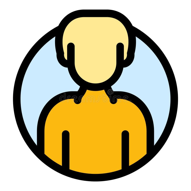 Anonymous User Icon Vector Flat Stock Vector - Illustration of member ...
