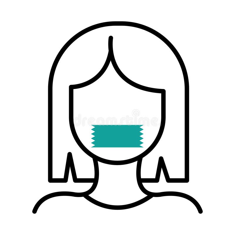 Anorexia icon illustration stock vector. Illustration of anorexia ...