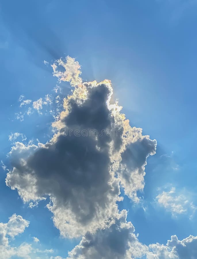 Another Beautiful Day in USA. Stock Image - Image of azure, cloud ...