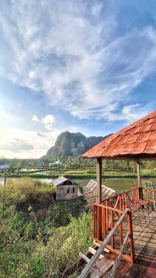 Another Cafe Bukit stock image. Image of valley, vacation - 395415623